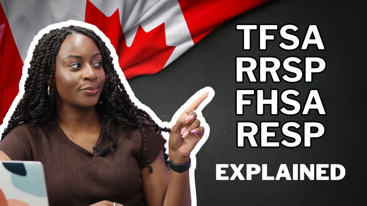 A Guide To Investing Accounts in Canada: TFSA, RRSP, FHSA & RESP